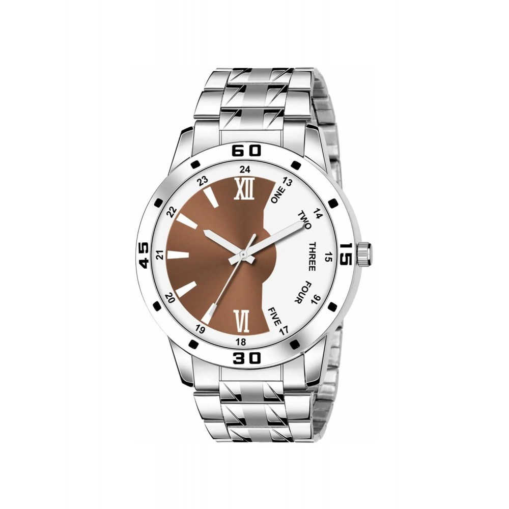 Men's Round Shape Analog Watch